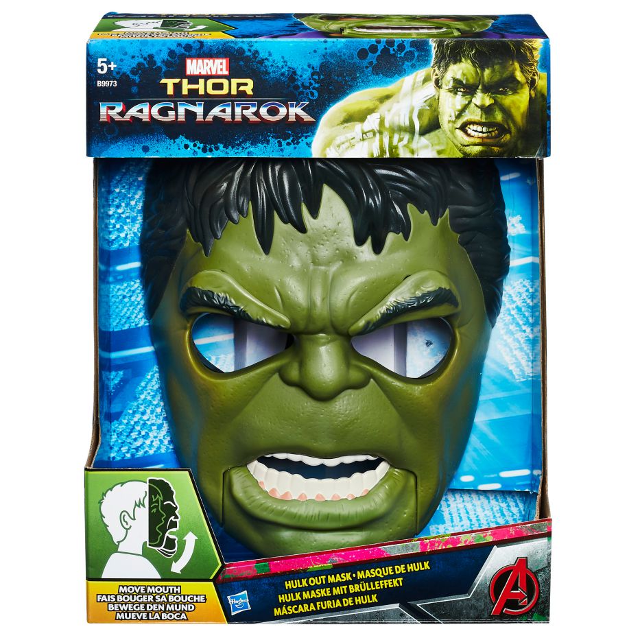 HASBRO MARVEL Ruchoma maska bohatera Hulk B9973 - 7002525335 ...