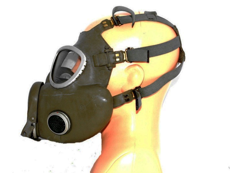 Maska Przeciwgazowa MP-4 Buldog Pochłaniacz r. 1 - 7346772364 - oficjalne archiwum Allegro
