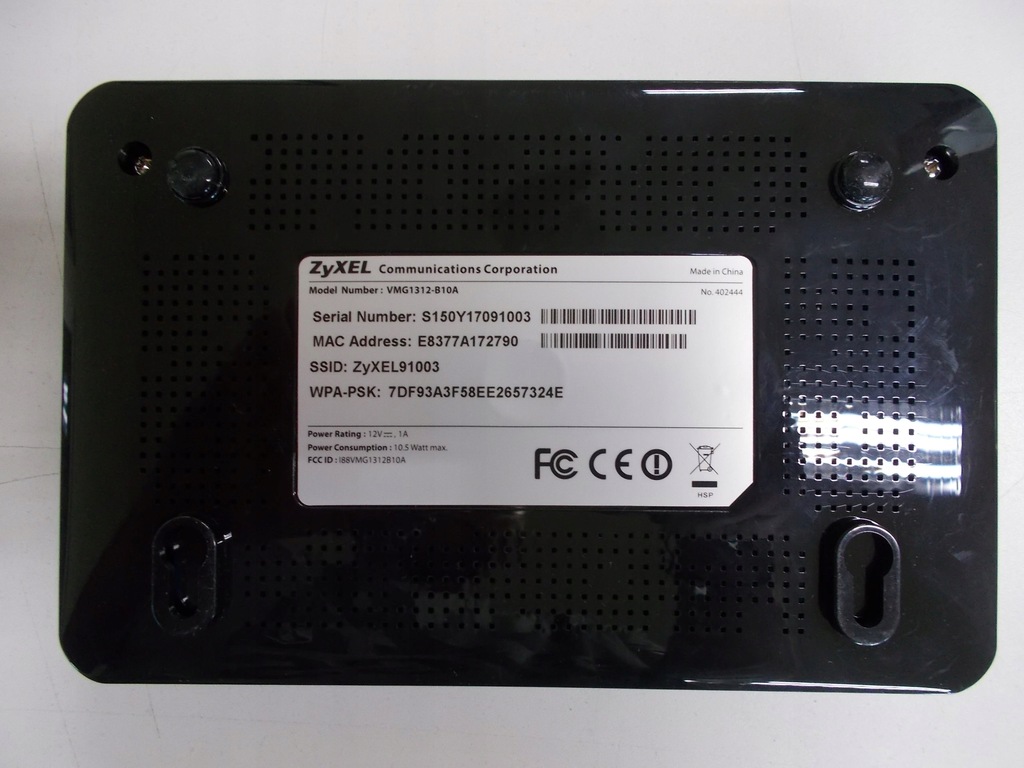 ZYXEL VMG1312-B10A Router Wireless N VDSL2 4 Porty - 7758933281 ...