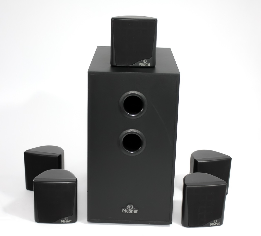 MAGNAT 145805 ZESTAW 5.1 KOLUMN SUBWOOFER REFLEX - 11864369250 ...