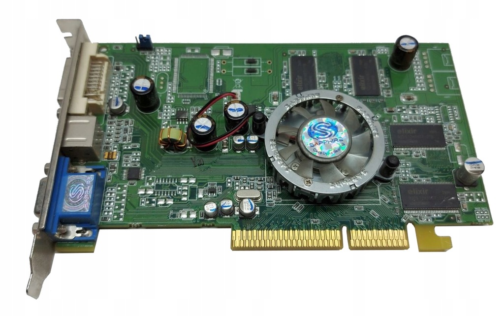Karta graficzna AGP ATI Radeon 9550 128MB DVI VGA - 12486600680 ...