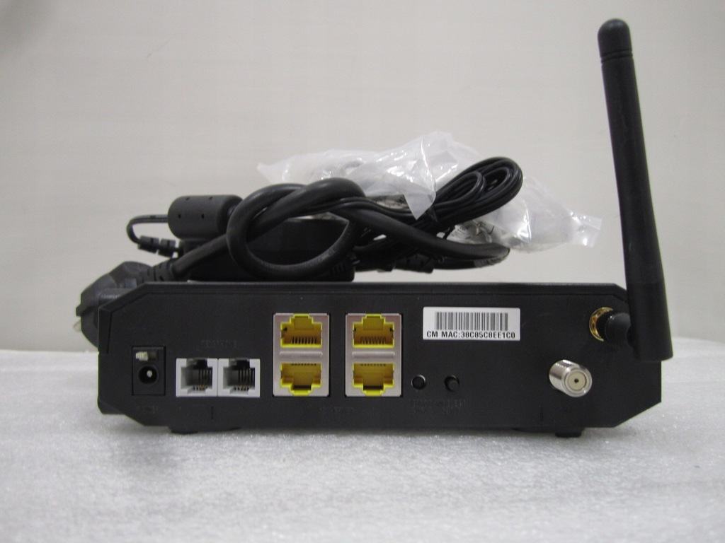 Bezprzewodowy modem kablowy ROUTER CISCO EPC 2425 - 12360923943 ...