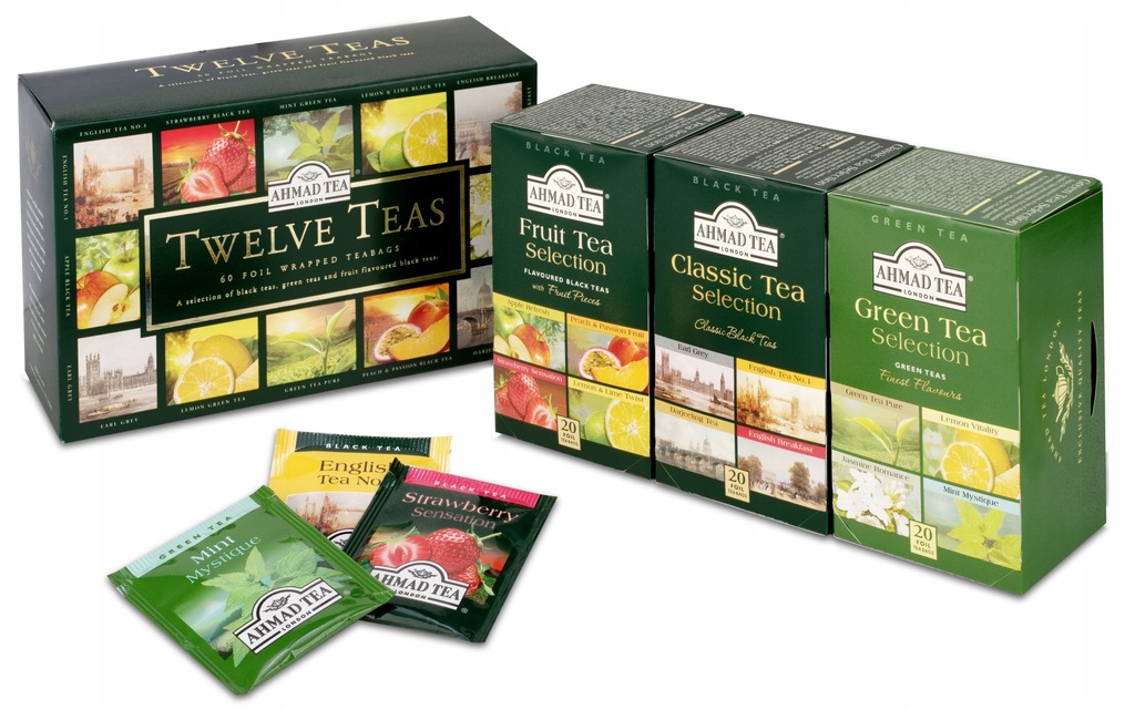 Ahmad Twelve Teas Zestaw 60 KOPERT - 9938727441 - oficjalne archiwum ... Ahmad Twelve Teas Zestaw 60 KOPERT - 9938727441 - oficjalne archiwum ...