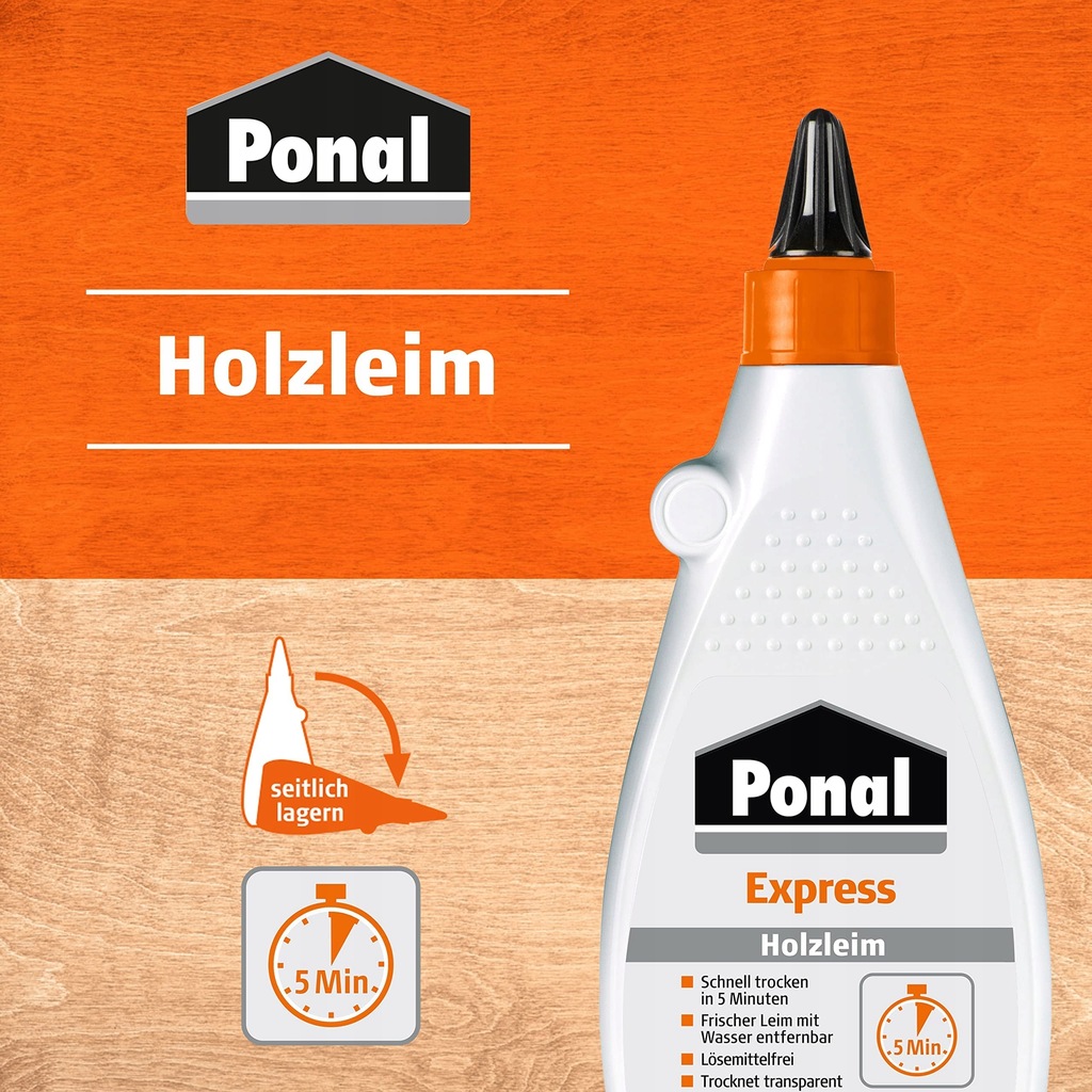 Klej do drewna Ponal Express 1x225g - 12822747302 - oficjalne archiwum ...