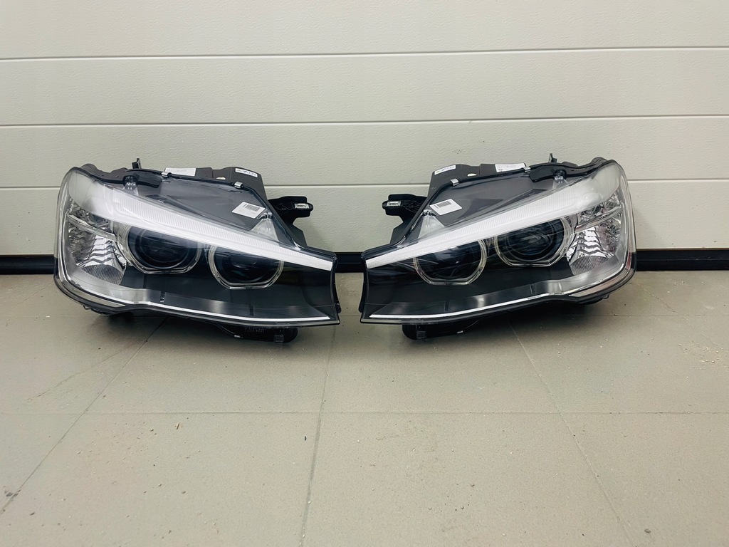 BMW X3 F25 F26 lift BI-XENON NIE SKRET LAMPY PRZÓD - 16105230643 ...