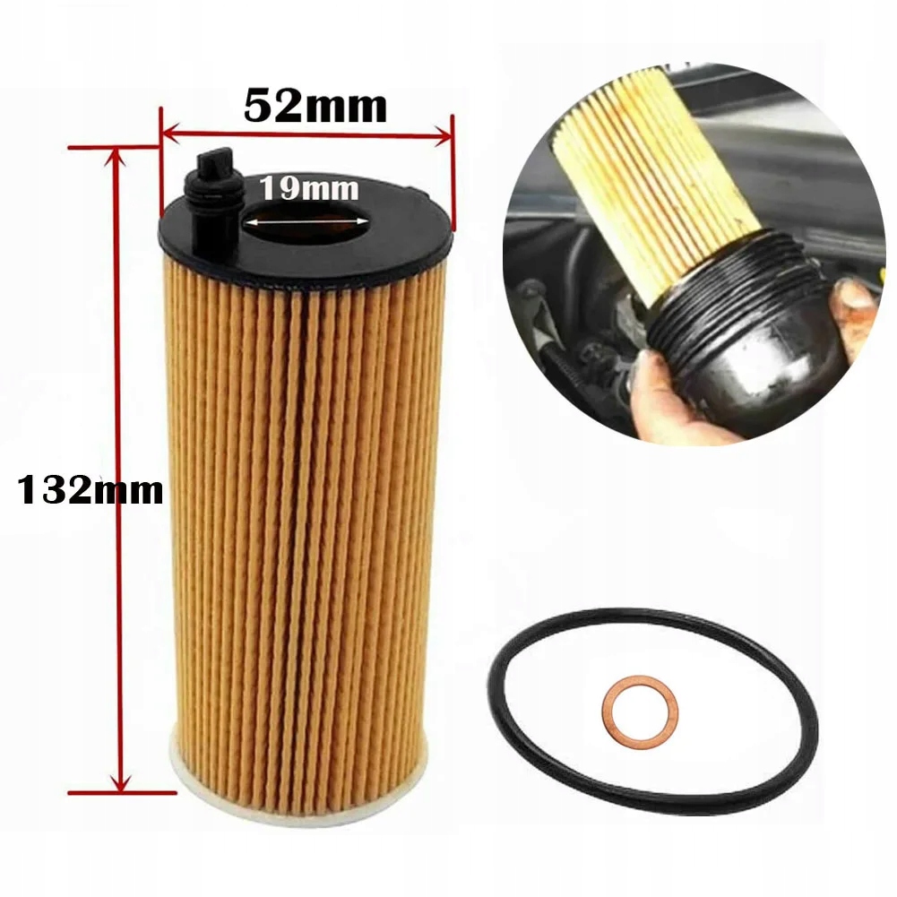 11428507683 Oil Filter Kit For BMW 1/2/3/4/5/6/X1/X3/X4/X6 F10 F20 F ...