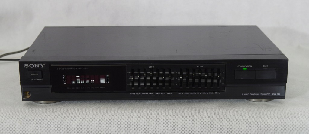Sony SEQ-310, korektor graficzny, equalizer - 16520812739 - oficjalne archiwum Allegro