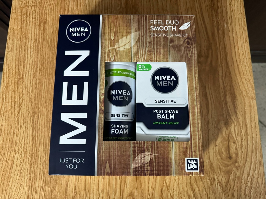 NIVEA MEN FEEL DUO SMOOTH ZESTAW KOSMETYKÓW DLA MĘŻCZYZN - 14981686966 ...