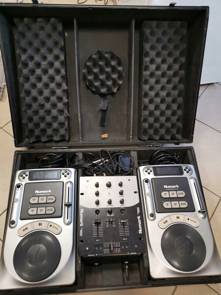 NUMARK DM950+2x AXIS 4 + Walizka - ZESTAW - 12949954426 - oficjalne ...