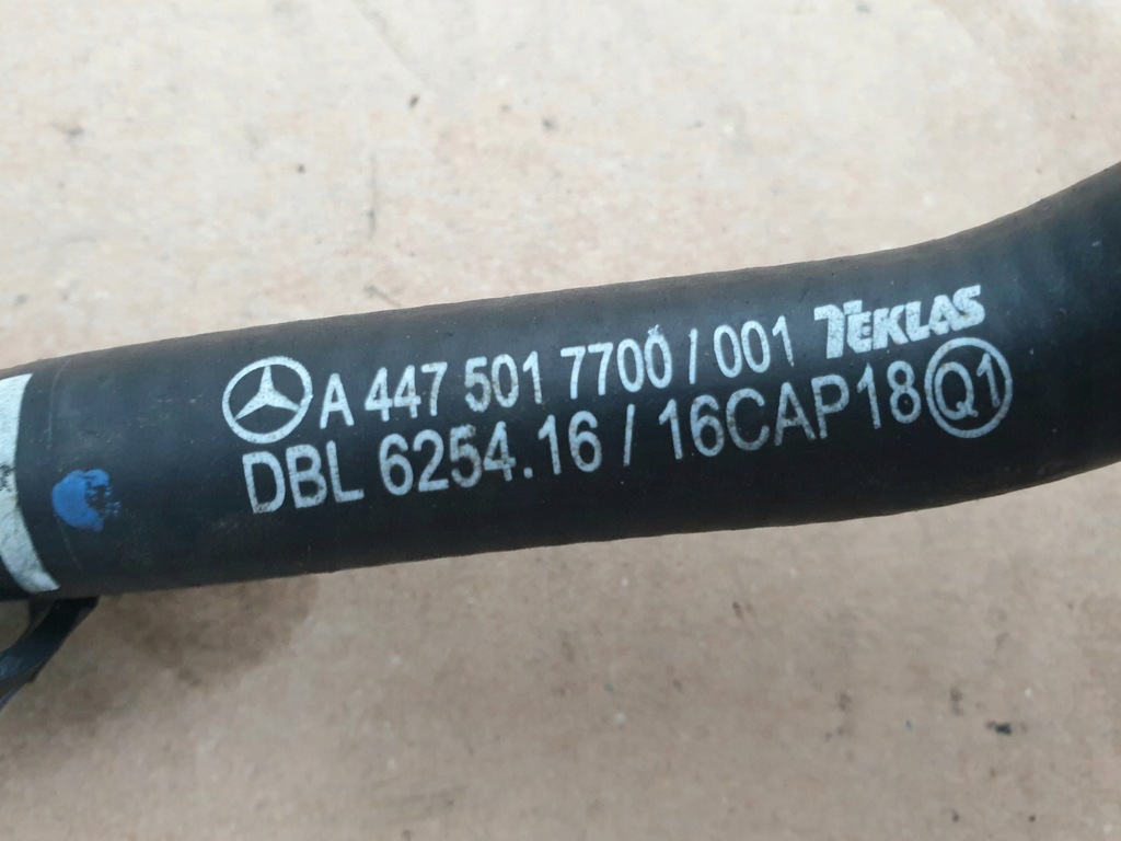 PRZEWÓD WĄŻ WODY MERCEDES VITO W447 A4475017700 - 12365781809 ...