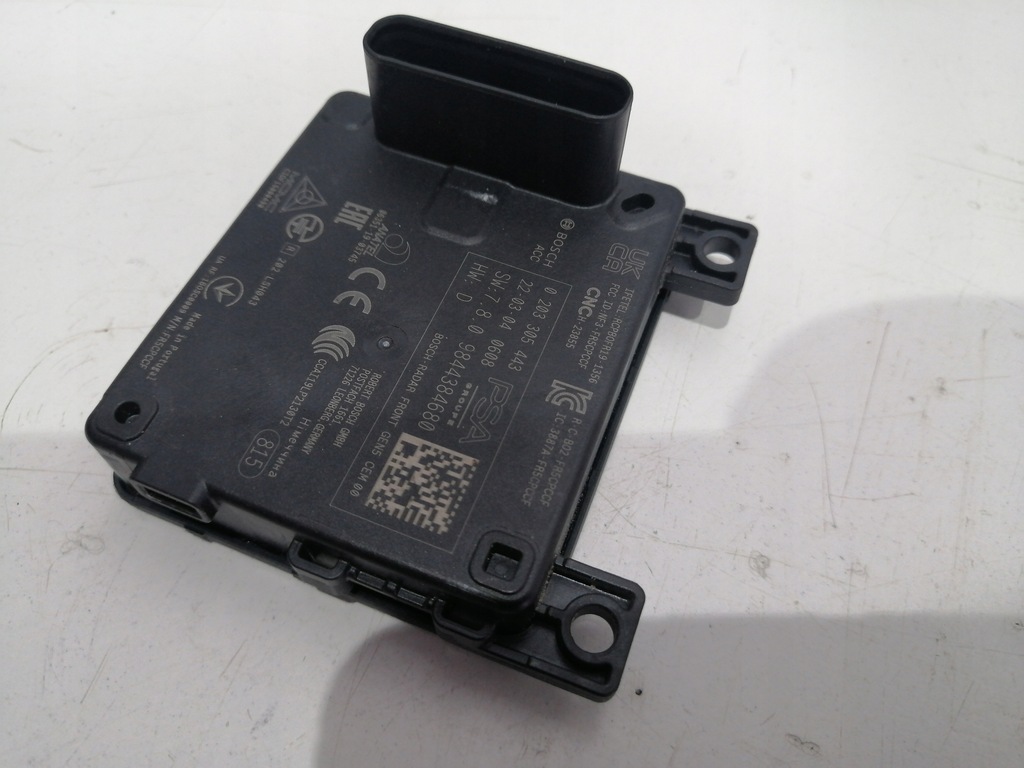 PEUGEOT 308 RADAR SENSOR DISTRONIC - 13160072483 - oficjalne archiwum ...