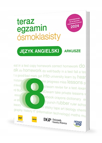 Egzamin ósmoklasisty 2024 ARKUSZE Język angielski - 14699891844 - oficjalne archiwum Allegro