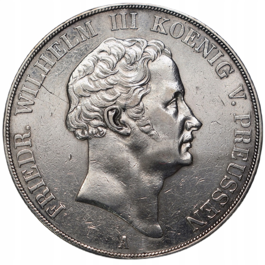 1840 A Prus Królestwo Fryderyk Wilhelm - 2 talary - 15096241658 ...