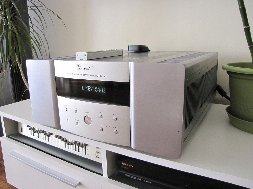 Wzmacniacz Vincent SV-238 czysta kl. A - 10170394835 - oficjalne archiwum Allegro