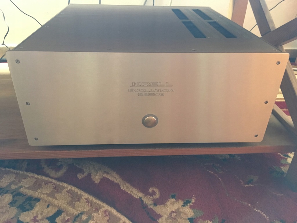 Krell EVO 2250e 2x250,2x500W 4ohm Hi END końc.mocy - 7591789941 ...