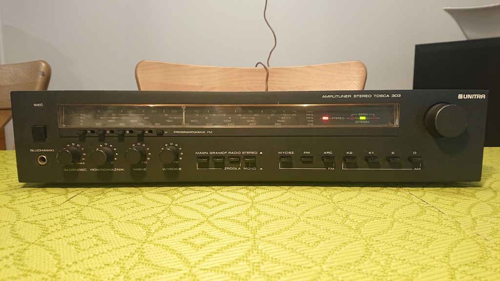PIĘKNY! AMPLITUNER UNITRA DIORA AWS 303 TOSCA - 12550400886 - oficjalne ...