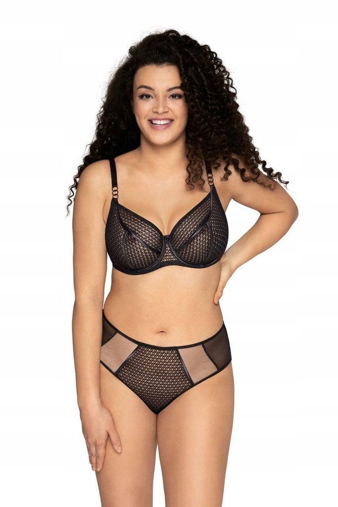 AVA Biustonosz miękki AV 1964 BLACK 85F BLACK - 11748517491 - oficjalne archiwum Allegro