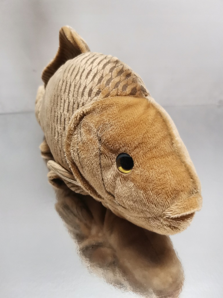 Bauer ryba karp realistyczna maskotka 36cm rybka - 12958300454 ...