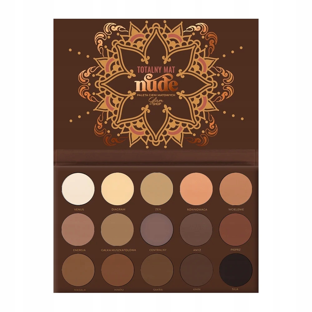 Paleta cieni Glam Shop Prasowane matowe - 13529063707 - oficjalne ...