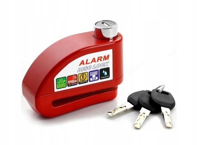 ALARM DISC LOCK Blokada motocyklowa na tarczę hamu - 13235676441 ...