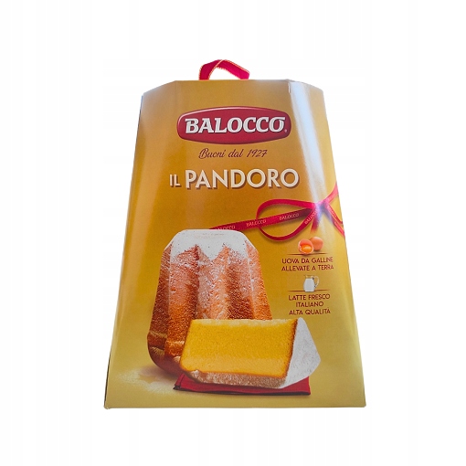 Balocco Pandoro tradycyjna włoska babka siostra Panettone 750g ...