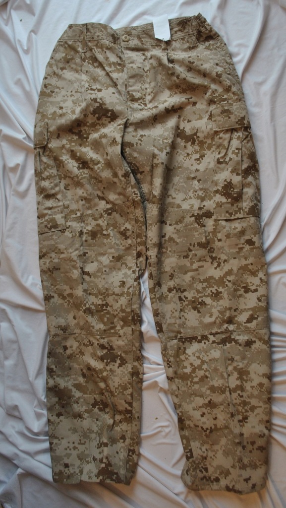 spodnie wojskowe marpat desert MEDIUM REGULAR MR USMC ARMY AOR1 ...