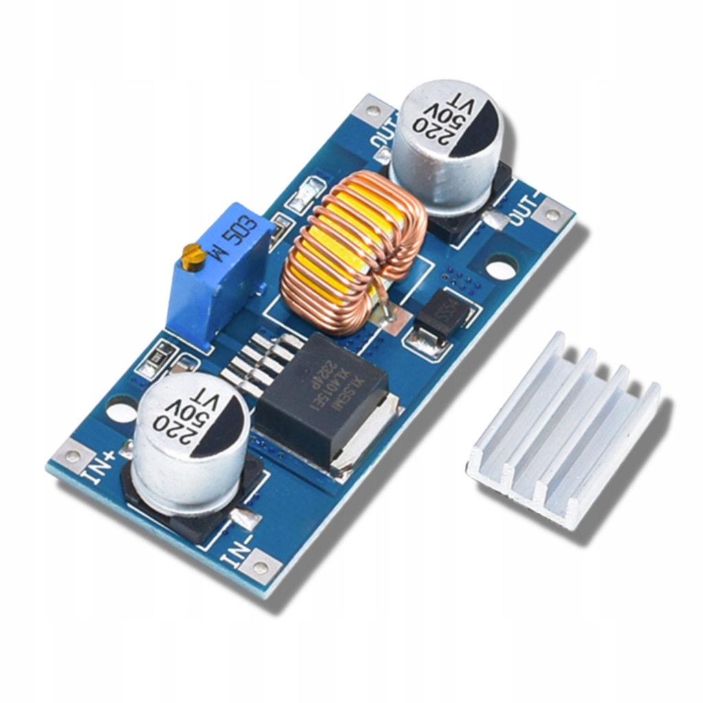 Przetwornica step-down XL4015 DC/DC 1,25-32V CV 5A - 13753159629 - oficjalne archiwum Allegro