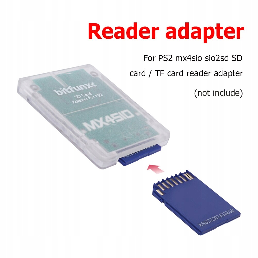 do PS2 MX4SIO SIO2SD karta SD/TF karta pamięci Pro - 12652014322 ...