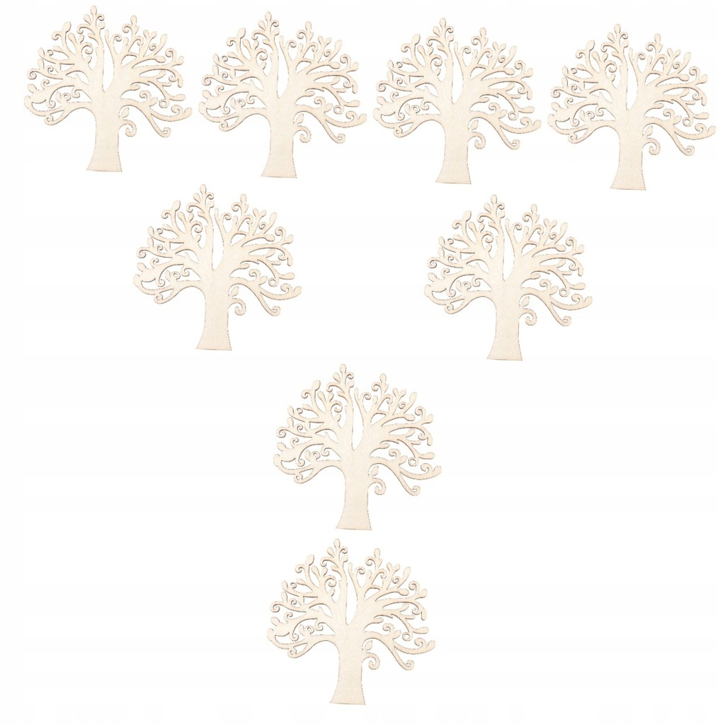 Tree Embellishment Family Tree Natural Wood Frame - 14389075522 ...