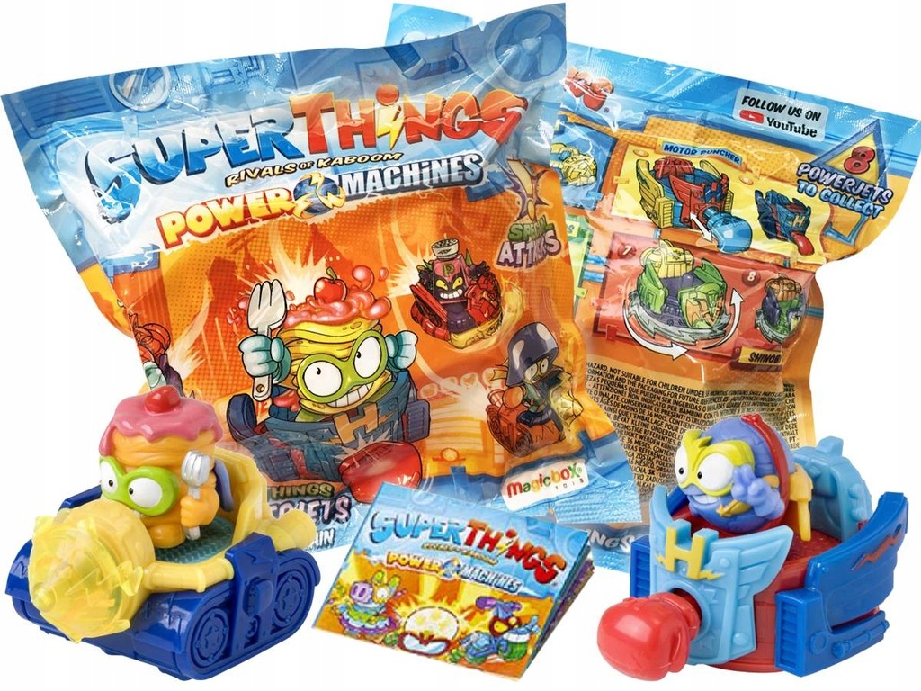Super Things Power MachinesPowerJet Dwa Pojazdy - 11124624582 ...