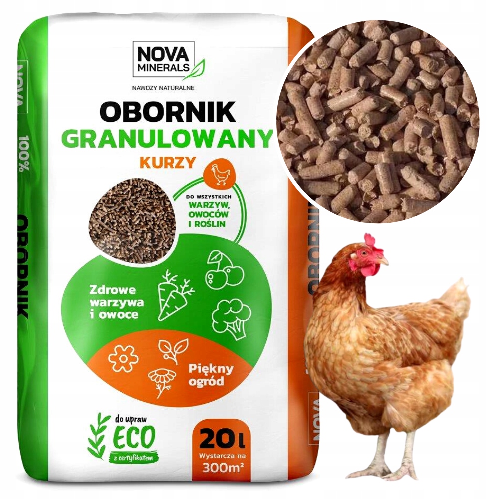 Купить УДОБРЕНИЕ ГРАНУЛИРОВАННОЕ КУРИНЫЙ ПОМЕТ 20л: отзывы, фото и ...