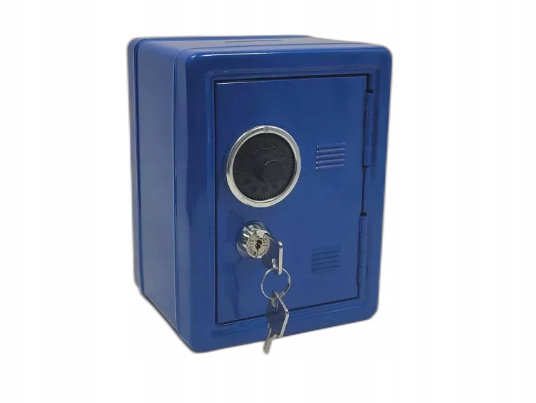 SKARBONKA MINI SEJF BIURKO KASETKA PANCERNA SZYFR - 13655648425 ...