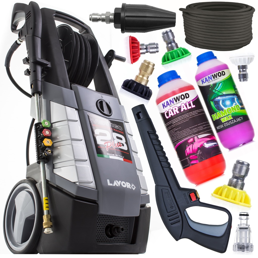 MOCNA MYJKA CIŚNIENIOWA LAVOR VERTIGO 28+ MOSIĘŻNA - 7838515893 - oficjalne archiwum Allegro