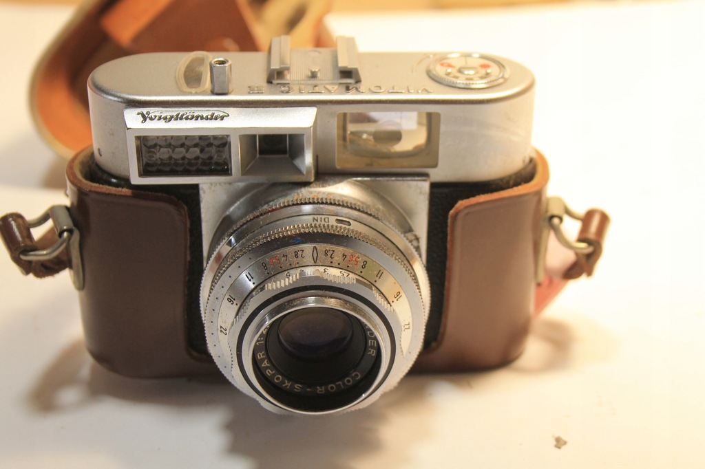 Aparat fotograficzny Voigtlander Vitomatic II - 13257762428 - oficjalne ...