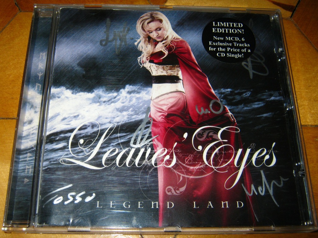 Leaves' Eyes - Legend Land (1wyd 2006) AUTOGRAFY - 12899835337 ...