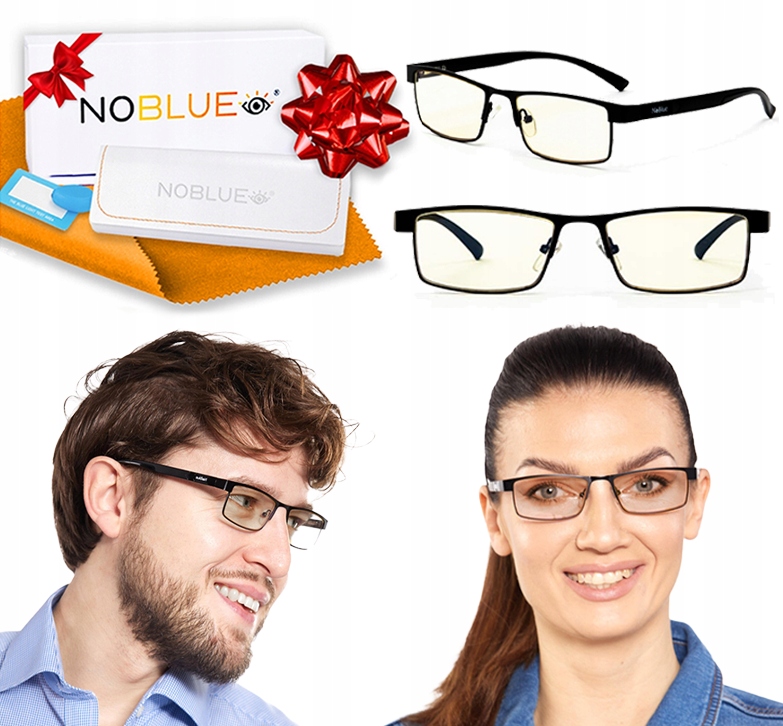OKULARY BLOKUJĄCE ŚWIATŁO NIEBIESKIE.NoBlue Doctor - 13482403450 ...