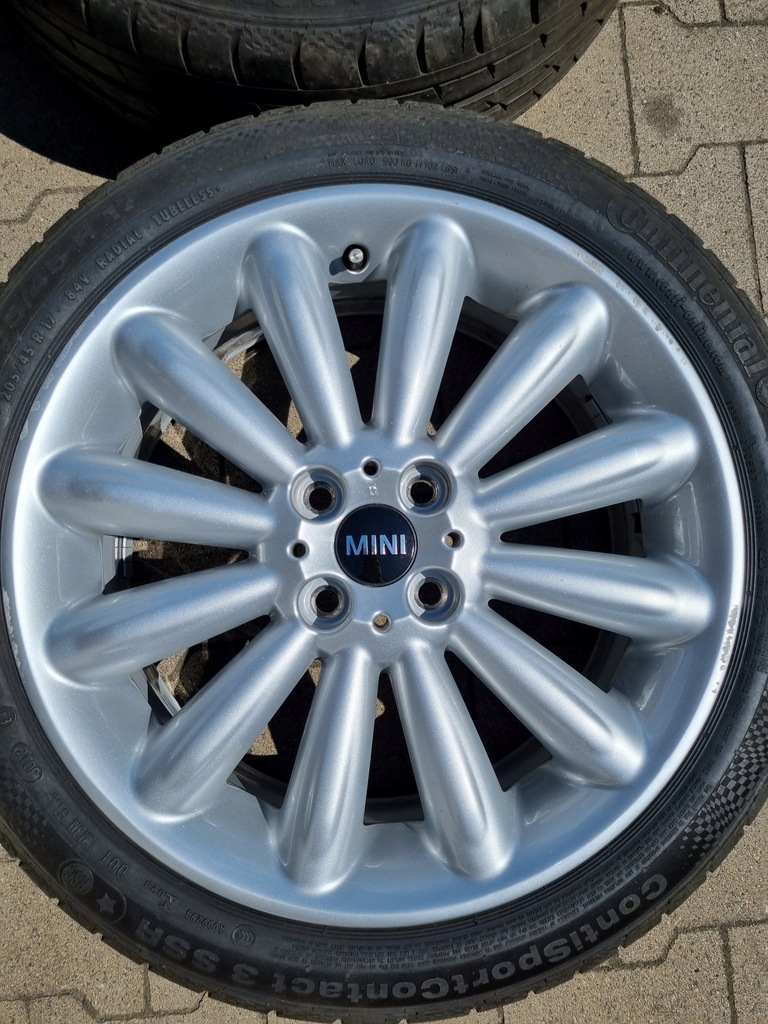 FELGI 17" MINI COOPER oryginał 4x100 ET48 - 12462059139 - oficjalne ...
