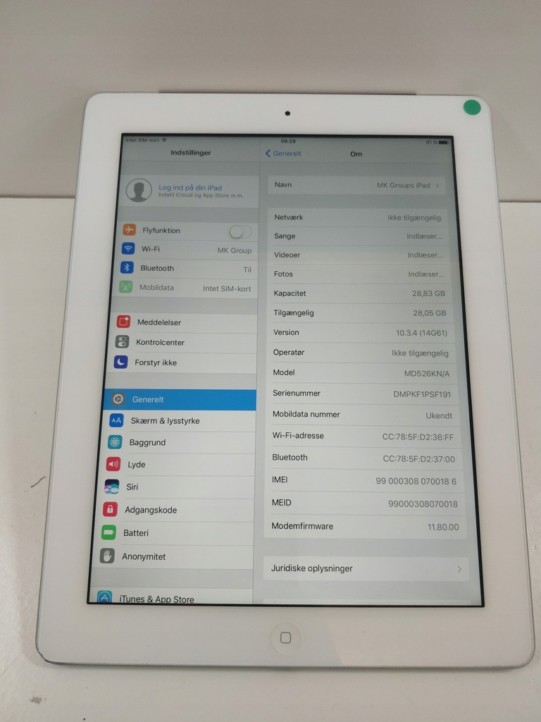 Apple Ipad 4 gen. 32GB A1460 1C.1392 - 11775359041 - oficjalne archiwum Allegro