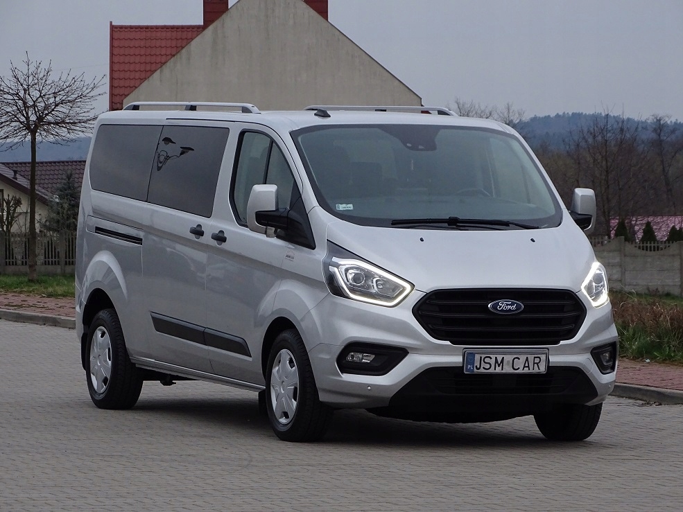 Ford Transit Custom L2H1 LONG 2.0 TDCI 9 Osób JAK NOWY!! 92 Tyś Km ...