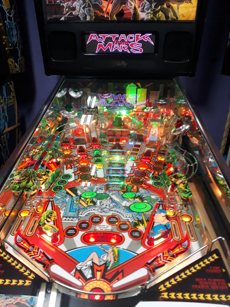 ATTACK FROM MARS -flipper pinball - 8885801621 - oficjalne archiwum Allegro