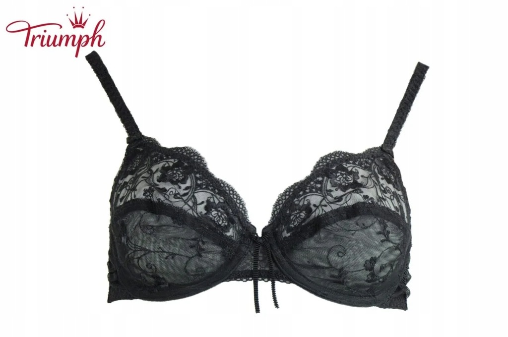 TRIUMPH biustonosz czarny Poetry Feelings W 70D - 12847849929 - oficjalne archiwum Allegro