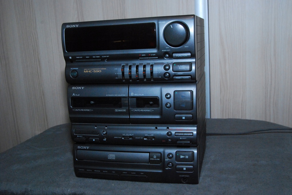 Wieża stereo Sony HCD-H590M - 13439051272 - oficjalne archiwum Allegro