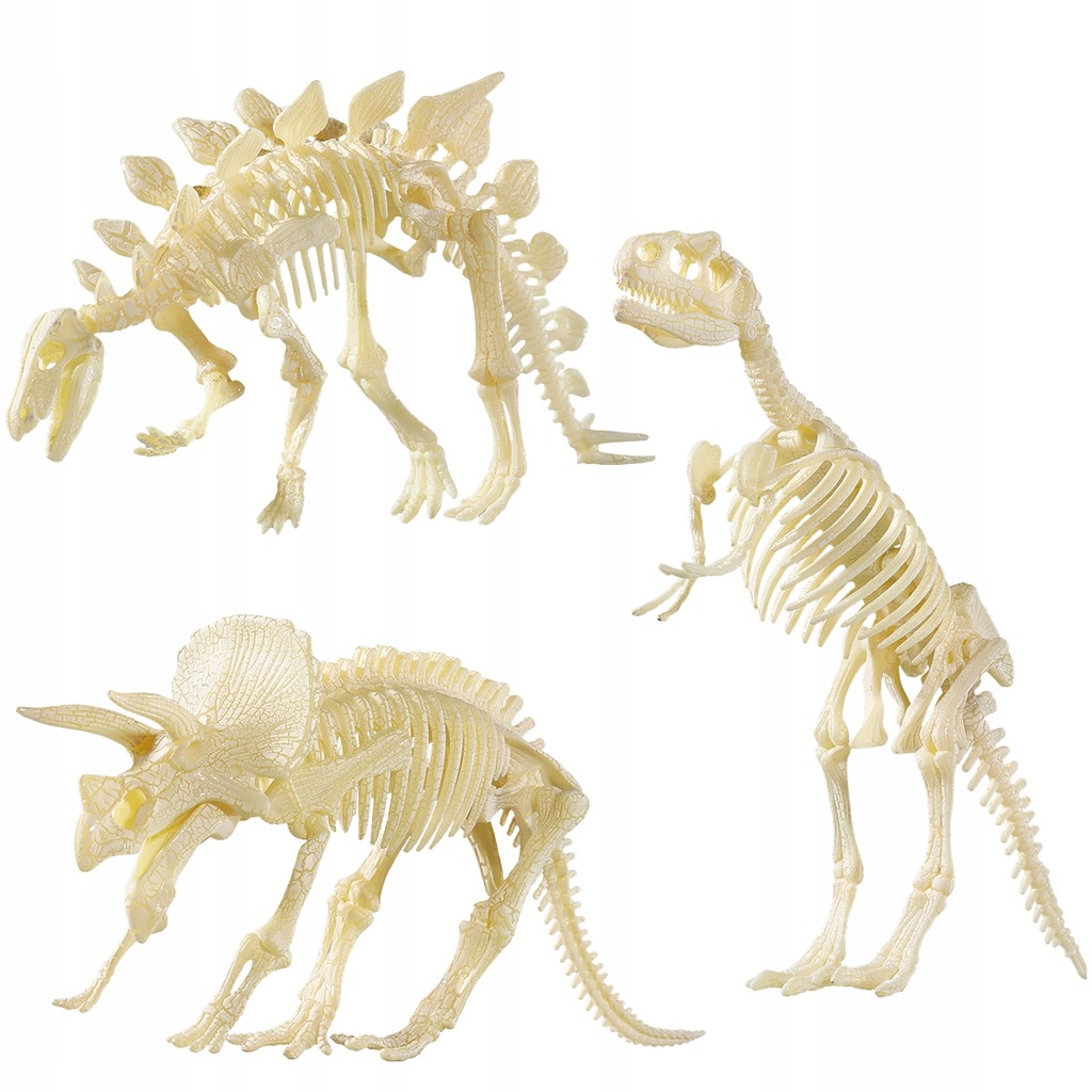 Toy Kids Dinosaur Bones Skeleton - 14335670529 - oficjalne archiwum Allegro