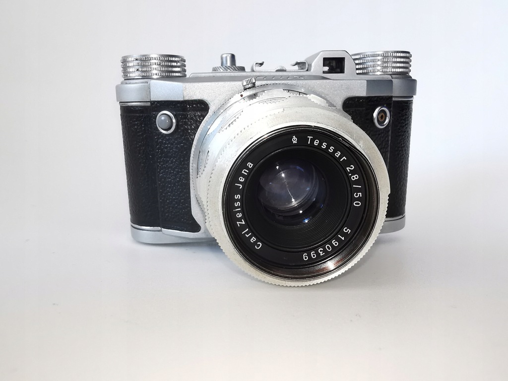 Aparat ALTISSA ALTIX V Tempor Tessar 50mm f 2.8 - 12021867329 ...