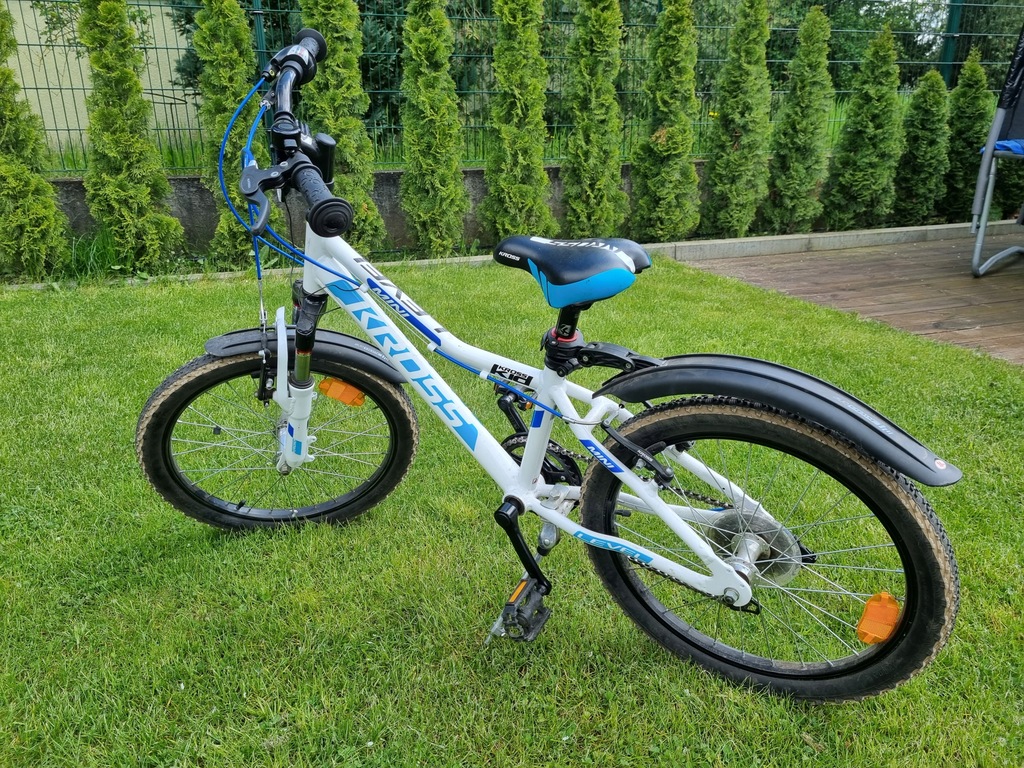 Rower kross level mini kid biało niebieski 20 alu - 13942904828 - oficjalne archiwum Allegro