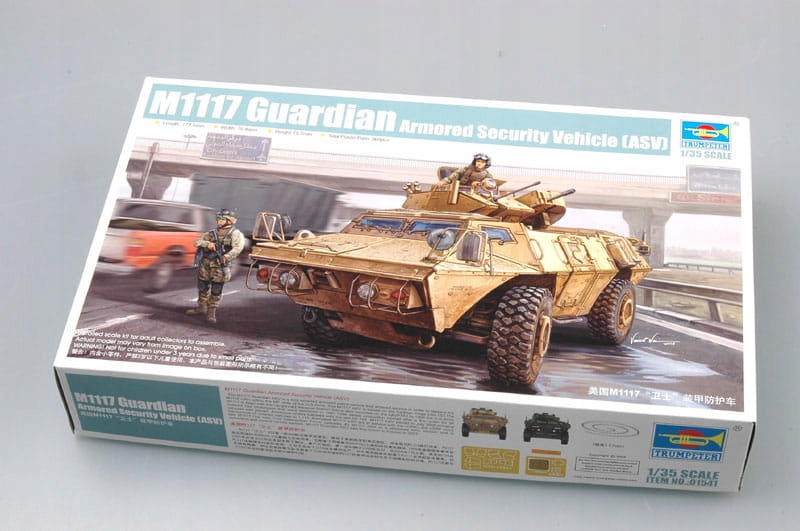 TRUMPETER 01541 1:35 American M1117 Guardian Armor - 12632367257 ...