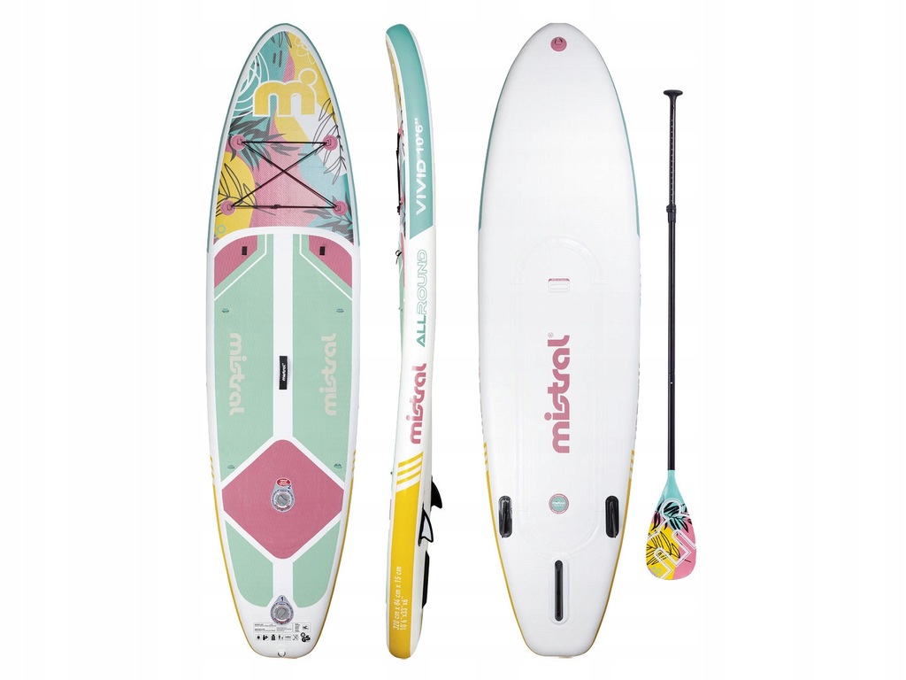 Deska SUP Mistral AllRound VIVID 10'6 Paddle Board - 14058373105 ...