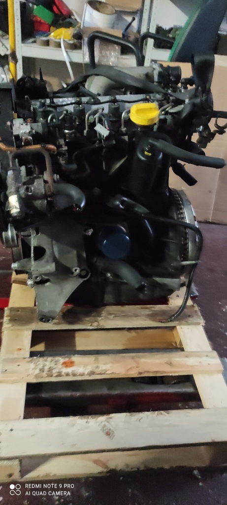 Silnik Kompletny Renault1 9 Dci F9k F9q F9a 11663136000 Oficjalne