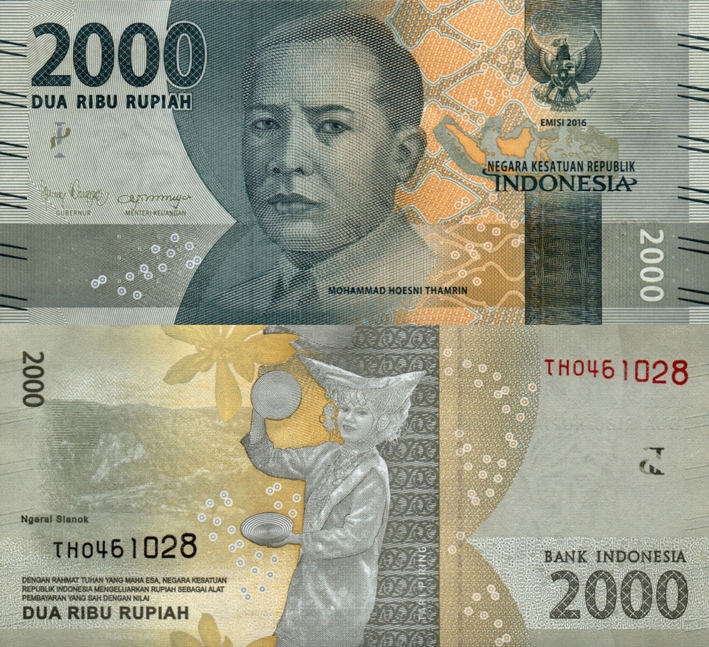 # INDONEZJA - 2000 RUPII - 2016/18 - P-155 NEW UNC - 13182593013 ...