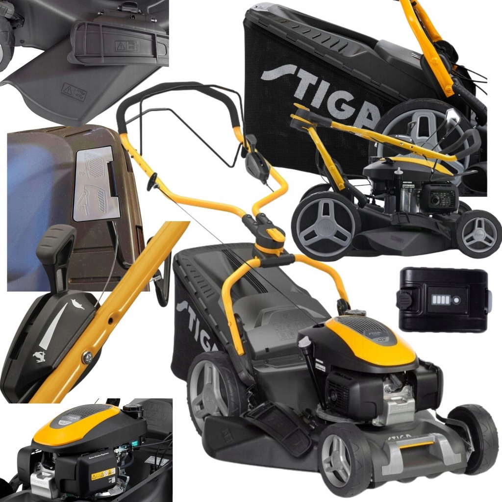 KOSIARKA Stiga Combi 748V Honda TURBO MOC MOCNA - 13514972376 ...